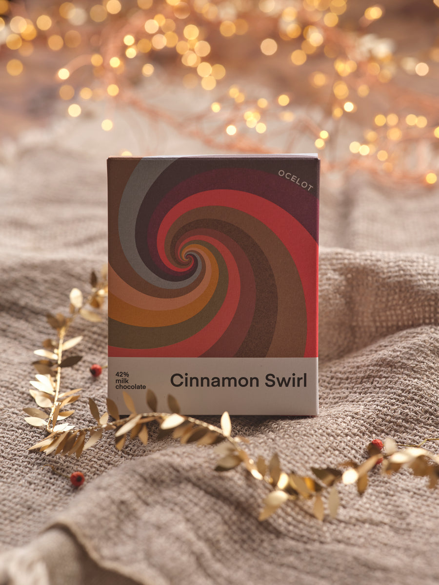 OCELOT Cinnamon Swirl Milk Chocolate Bar 70g – SETTLE Norfolk